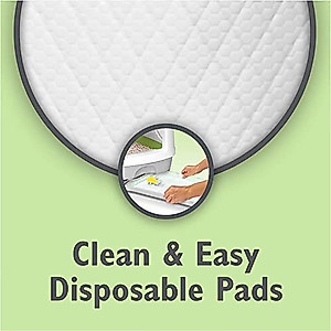 Tidy Cats Breeze Pads Refill Pack (2) 10 Count Pouches with Aurora Pet Wet Wipes