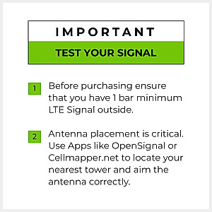 Bolton Technical Crossbow 5G Directional X-Polarised 2X2 MIMO Antenna, High Gain; 617-3800 MHz, 11 dBi Gain; (Twin HDF-195 Cable with SMA Connector)