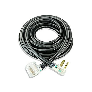 Heavy Duty ETL Welder Extension Cord 8AWG 25 Foot Cord 50A 3 Prong