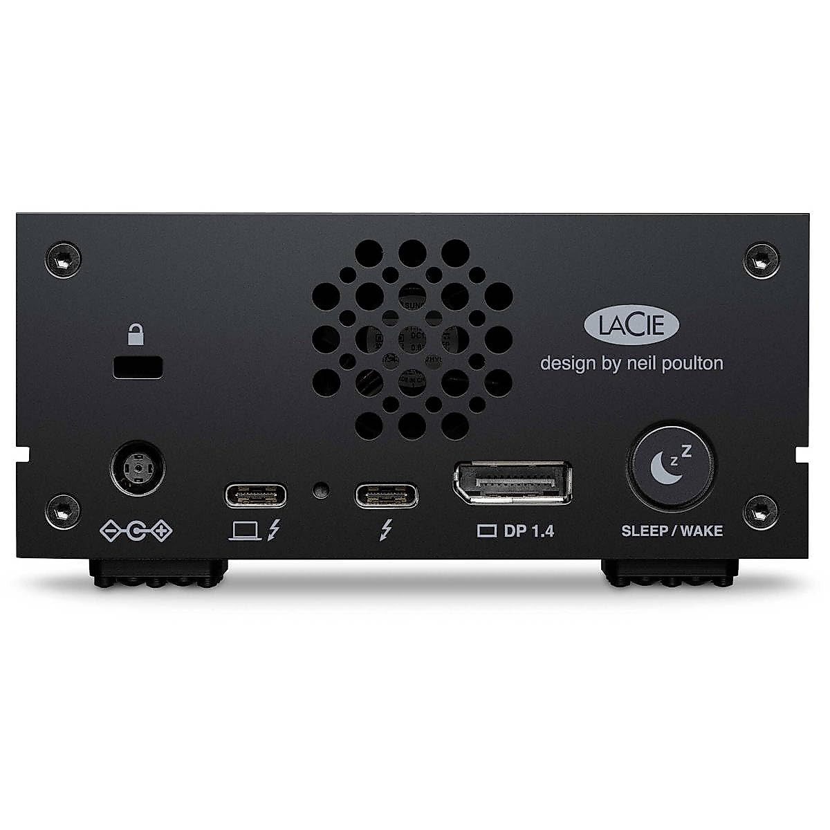 LaCie 1big Dock, 10TB, External Hard Drive, HDD Docking Station, Thunderbolt 3, 7.200 RPM, Enterprise Class Drives, for Mac and PC Desktop, 5 Year Rescue Services (STHS10000800)