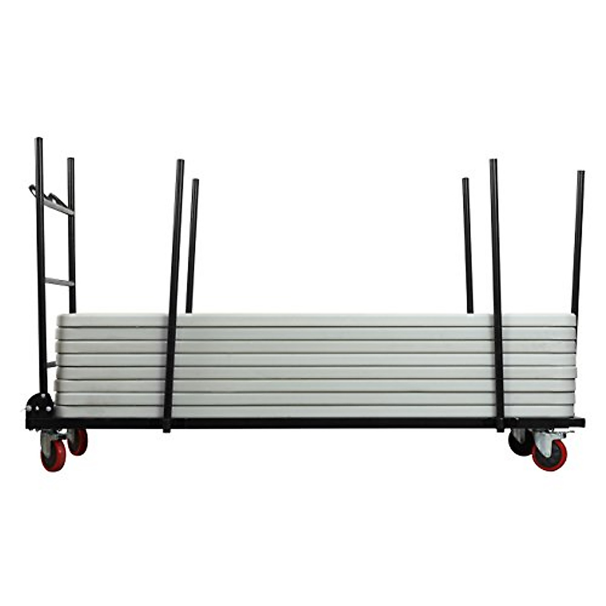 Adir Folding Table Storage Organizer Cart with Wheels - Heavy Duty Table Storage Cart Holds 900 Pounds Capacity for Conferences, Concerts, Weddings, Parties and More