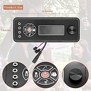 9904190036 Controller Compatible with Masterbuilt Gravity Series 560 Digital Charcoal Grill + Smokers, Digital Control Panel for Model: MB20040220, MB20041020 Replacement Part