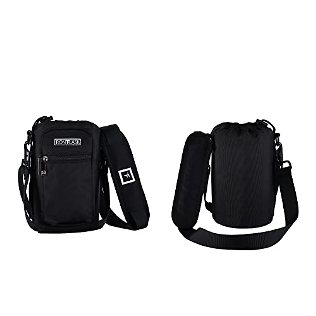IRON °FLASK Carrier Bag Case - Fits Insulated Stainless Steel Sports Water Bottle, Adjustable Shoulder Strap, Holder Bag Case Pouch Cover