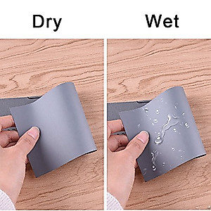 AUSTOR 18 Pcs Wet and Dry Sandpaper 3000 5000 7000 High Grit Assorted, 9 x 3.6 Inches Abrasive Paper for Automotive Sanding Wood Furniture Finishing