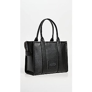 Marc Jacobs Women's The Leather Tote Bag, Black, One Size