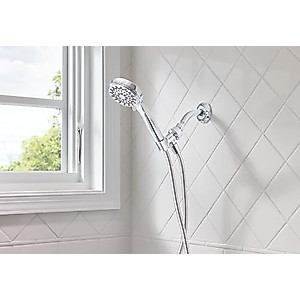 Moen 20016 Ignite Dual Hand Held And Multi Function Shower Head Combo Package With Hose And Diverter, Chrome, 3.75"