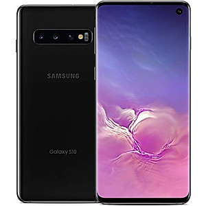 Samsung Galaxy S10, 128GB, Prism Black - Unlocked (Renewed Premium)