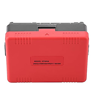 Digital Resistance Ground Earth Tester UT501A 1000V Insulation Resistance Tester Earth Ground Resistance Earth Ground Resistance Meter Multimeter Voltmeter Earth Resistance Tester