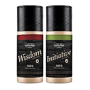 CanYouHandlebar Wisdom & Initiative 'Pick Two and Save' Beard Oil Set | Woodsy & Citrus Scents