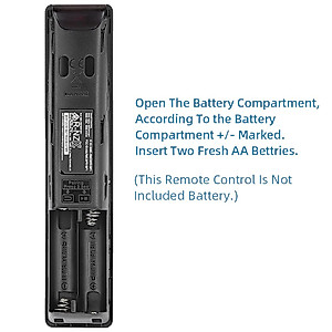 BN59-01312A Smart TV Voice Remote, for Samsung TV Remote, Compatible with All Samsung Series, Smart Curved Frame, QLED LED LCD 8K 4K TVs