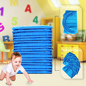 Hauinuey Diaper Pail Refill Bags, 34 Count, Holds 1088 Diapers, Fully Compatible with Arm & Hammer Diaper Pail Disposal System