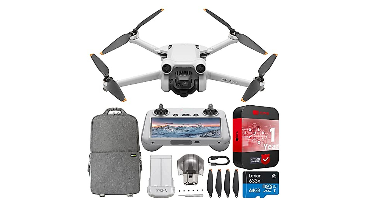 DJI Mini 3 Pro Drone with 4K Camera & Smart Controller