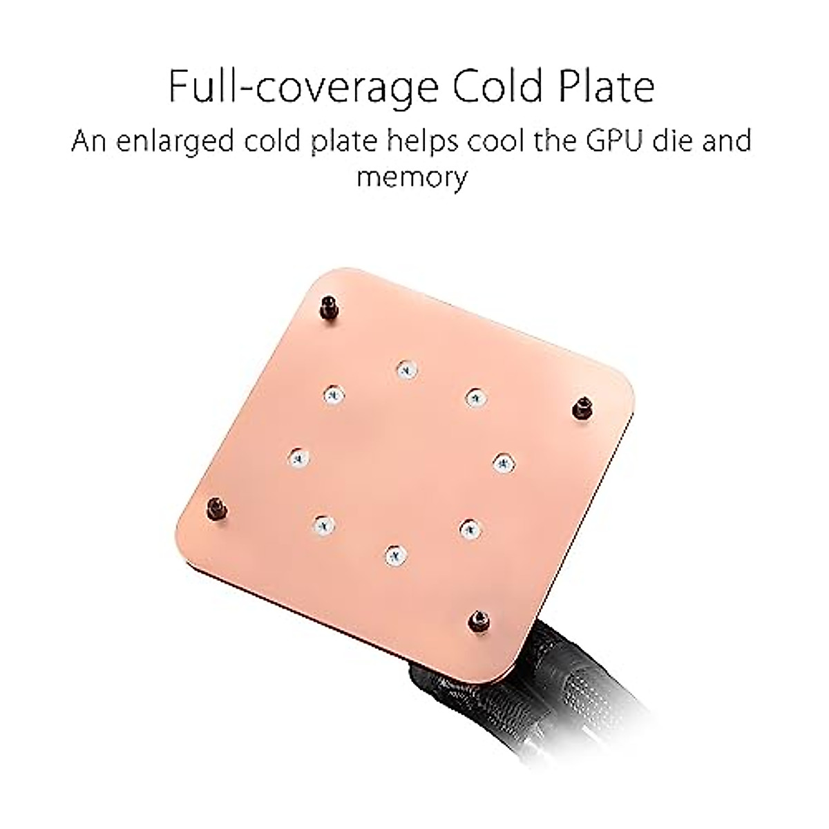 ASUS ROG Strix LC NVIDIA GeForce RTX™ 4090 OC Edition Gaming Graphics Card (PCIe® 4.0, 24 GB GDDR6X, HDMI® 2.1, DisplayPort™ 1.4a, Full-Coverage Cold Plate, 240 mm Radiator, 560mm tubing)