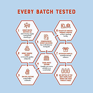 Nature Nate's 100% Pure, Raw & Unfiltered Honey, 16 oz. Squeeze Bottle; All-natural Sweetener, No Additives