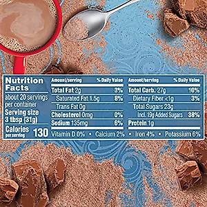 Swiss Miss Milk Chocolate Flavored Hot Cocoa Mix, 22.23 OZ Canister