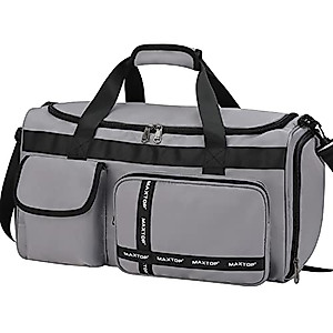 MAXTOP Travel Duffle Bag for Women Carry On Tote Weekender Overnight Bag Large Capacity Duffel Bag With Shoe Compartment,Gym Tote Bag with Dry and Wet Separation