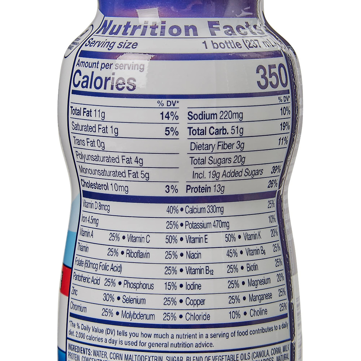 Ensure Plus Vanilla, 8 Ounce Bottles, Abbot 58303 - Case of 24