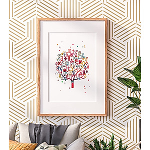 Math Symbols Tree Watercolor Art Print Mathematics Wall Decor Educational Poster Math Classroom Wall Art Mathematical Symbols Math Teacher Gift 8x10 inc. Unframed Print