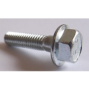 (25) M6-1.0 x 25mm JIS Hex Head Flange Bolt - Small Head, Class 10.9 Zinc