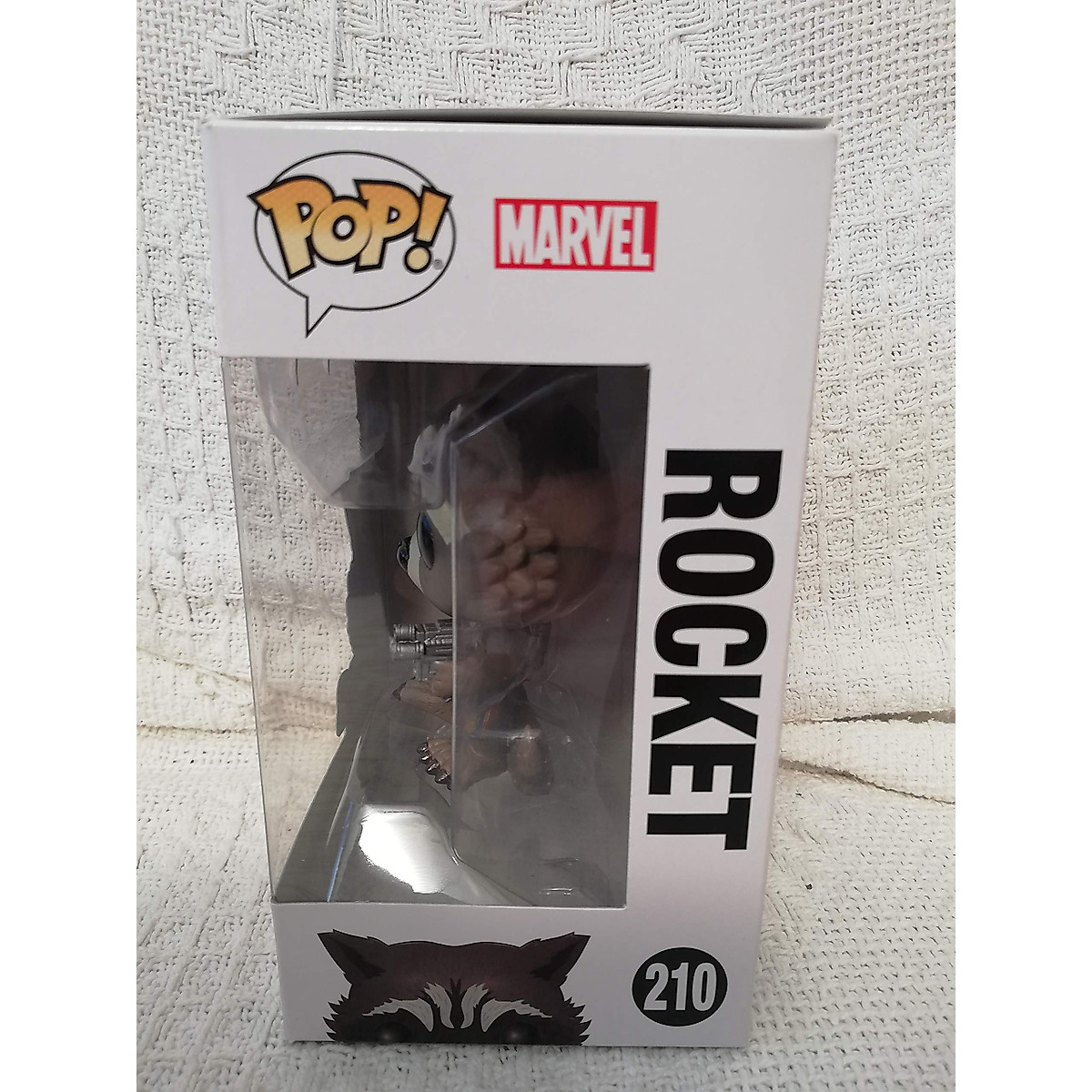 Funko Pop Vinyl Marvel Guardians of the Galaxy Vol. 2 Rocket Raccoon Exclusive Bobblehead Figure 210