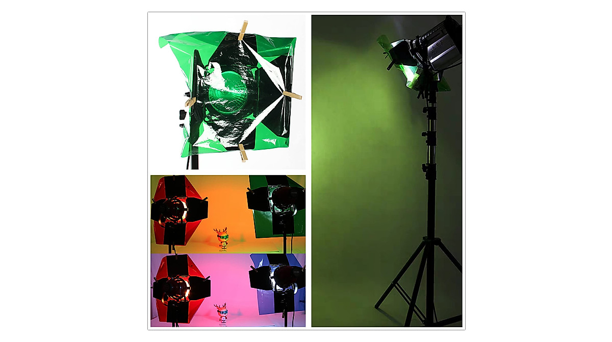 144PCS Colorful Cellophane Sheets for Crafts & Decorations
