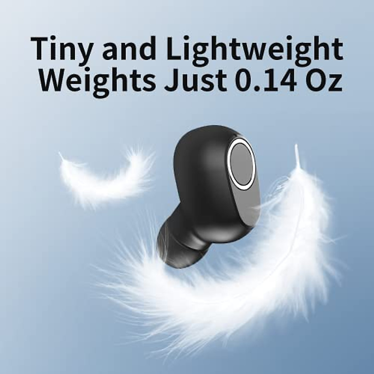 Hiteblaz Wireless Earbuds Bluetooth Headphones, Waterproof Deep Bass Stereo in Ear Earphones, Touch Control with Microphone Headset with Extra Bass for Sport, Running L22