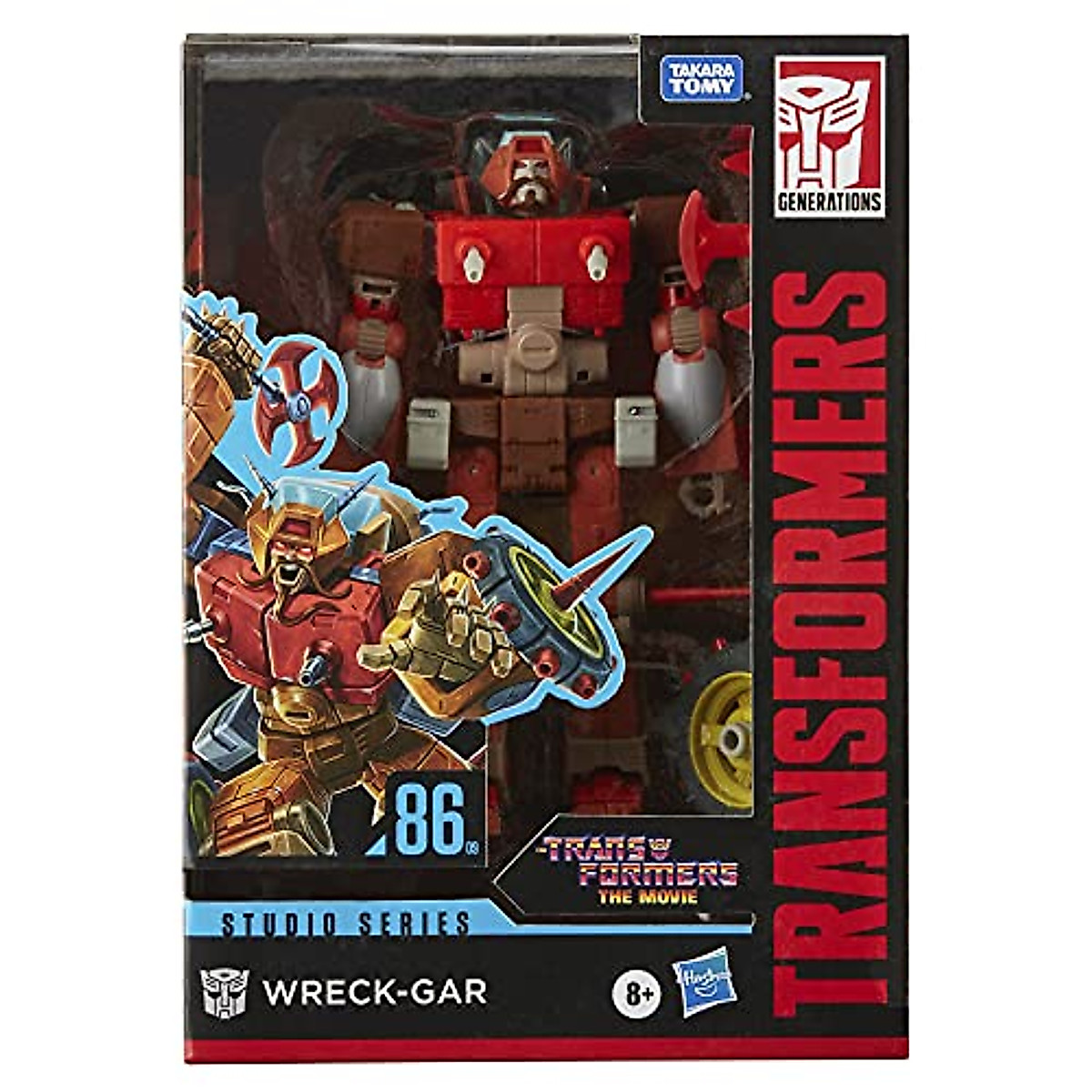 Transformers Toys Studio Series 86-09 Voyager Class The The Movie 1986 Wreck-Gar Action Figure - Ages 8 and Up, 6.5-inch