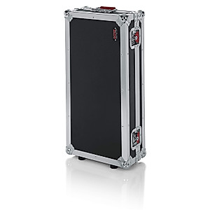 Gator Cases Heavy-Duty G-TOUR Style Live-In Road Case for Line 6 Helix Multi-Effects Floor Processor with Wheels (GTOURHELIXFLOOR)