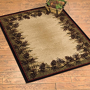 BLACK FOREST DECOR Village Pines Rug - 2 x 8