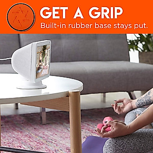 Made for Amazon Tilt + Swivel Stand, for the Echo Show 8 (2021 Release)