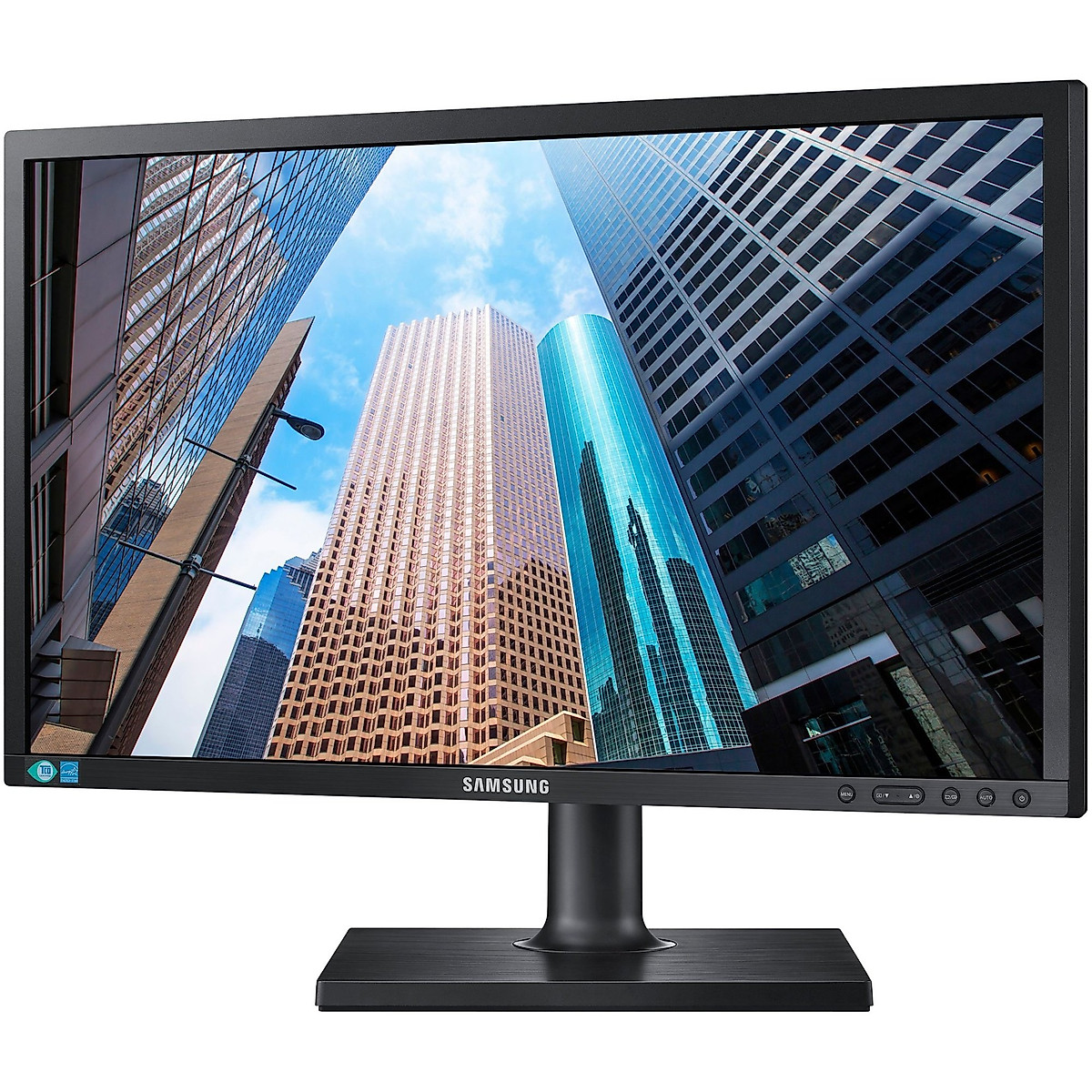 Samsung Business SE450 Series 24 inch FHD 1920x1080 Desktop Monitor for Business with DisplayPort, DVI, VGA, VESA mountable, 3-Year Warranty, TAA (S24E450D)