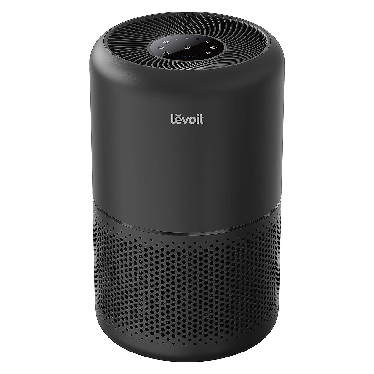 LEVOIT Air Purifier for Home Allergies Pets Hair in Bedroom, Black & 4L Humidifiers for Bedroom Large Room & Essential Oil Diffuser, Quiet Cool Mist for Home, Blue