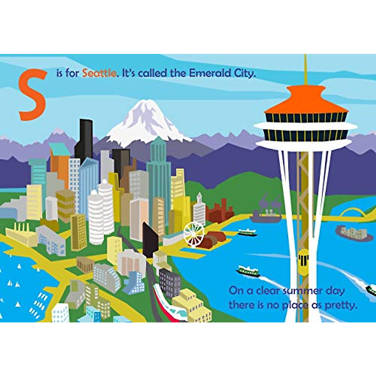 S is for Seattle (Alphabet Cities)