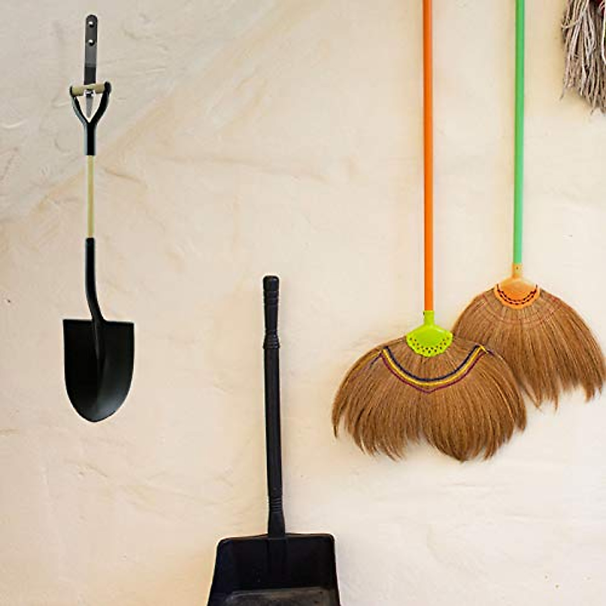 Yarnow Wall Plant Bracket Hanging Planter Hook Wall Mounted Flower Pot Bird Feeder Wind Chime Lanterns Hanger Plant Pot Basket for Indoor Outdoor Decorations 8PCS