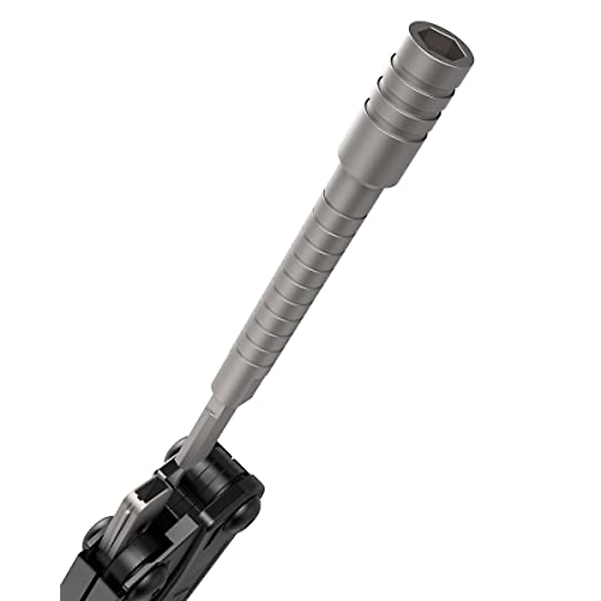 Galvanox Multi-tool Bit Driver Extender - Compatible with Leatherman Skeletool/Surge/MUT/Wave Plus and Signal Bits set, Multitool Kit add-on accessory (420 Stainless Steel)