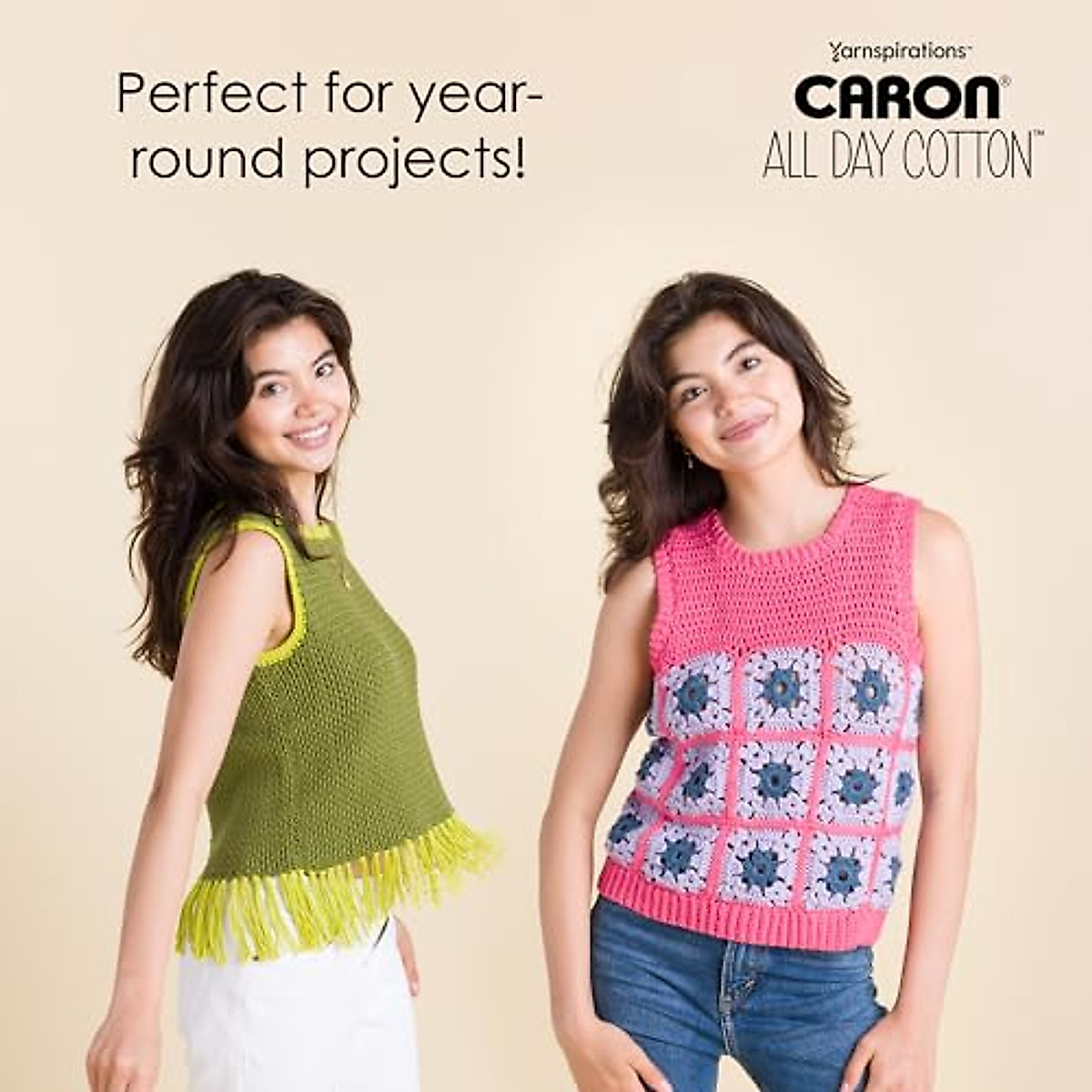 Caron All Day Cotton - 3 Pack of 173 Yards/3.52 oz Eyes Blue 100% Mercerized Cotton Yarn