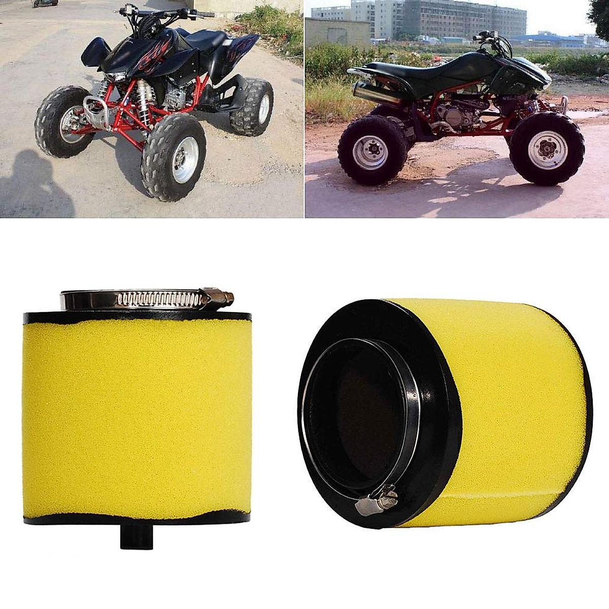 HIFROM Air Filter Element Cleaner Replacement for Honda Fourtrax 300 TRX300 TRX300FW 1992-2000 Replace 17254-HC5-900 (Pack of 1)