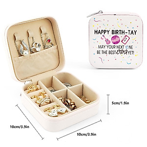Birthday Gift Candle Sets, Music Themed Birthday Merch with Makeup Bag, Jewelry Case, Lavender Handmade Candle, Birthday Card are in a Gift Box, Friendship Birthday Gifts for Women Girls