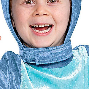 Disguise Stitch Costume for Kids, Officially Lilo and Stitch Costume Jumpsuit and Headpiece, Toddler Size Medium (3T-4T) Multicolored