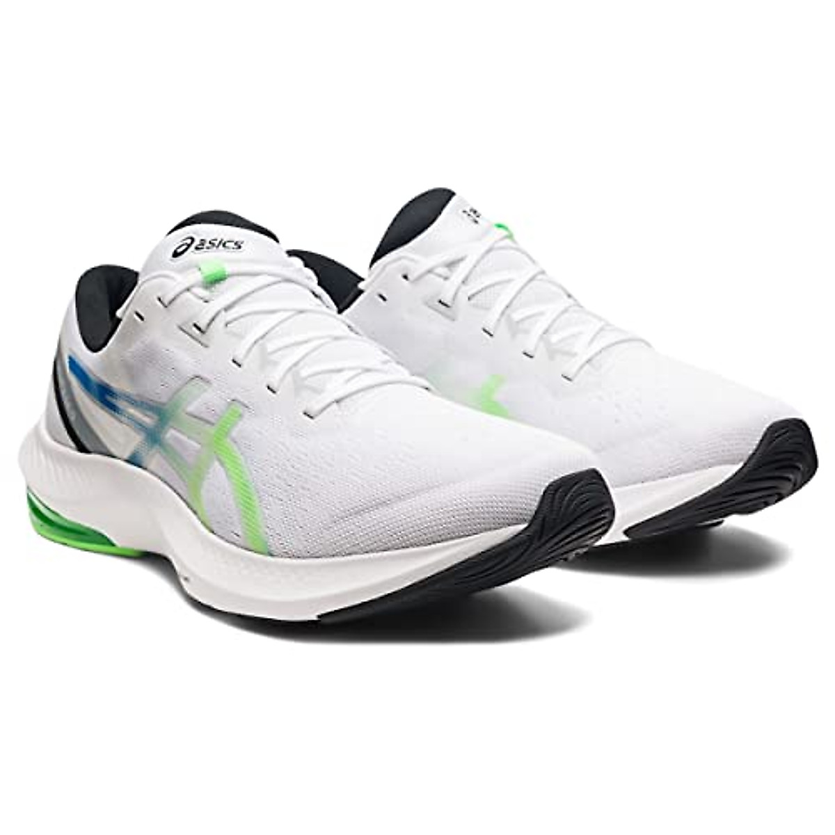 ASICS Men's Gel-Pulse 13 Running Shoes, 11, White/Bright Lime