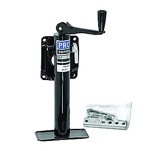 Reese 1400300303 Pro Series Bolt-On Jack , Black