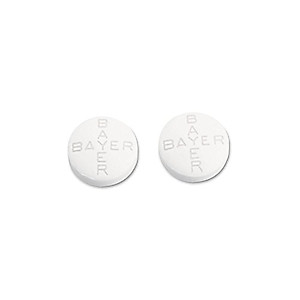 Bayer BXBG50 Aspirin Tablets, Two-Pack (Box of 50)