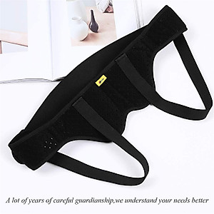Hernia Belt for Men Hernia Support Truss for Single/Double Inguinal or Sports Hernia, Adjustable Waist Strap with 2 Removable Compression Pads Breathable Material