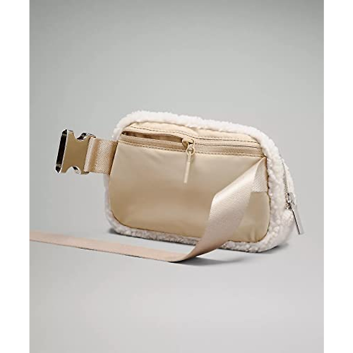 Lululemon Athletica Everywhere Fleece Belt Bag (Light Ivory)