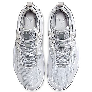 Nike mens Jordan Westbrook One Take CJ0780-002 Shoes, White/Metallic Silver/White, 12