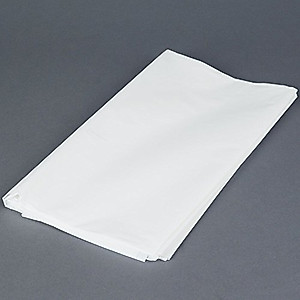 Amscam Rectangular Party-tablecovers, 54" x 108", White