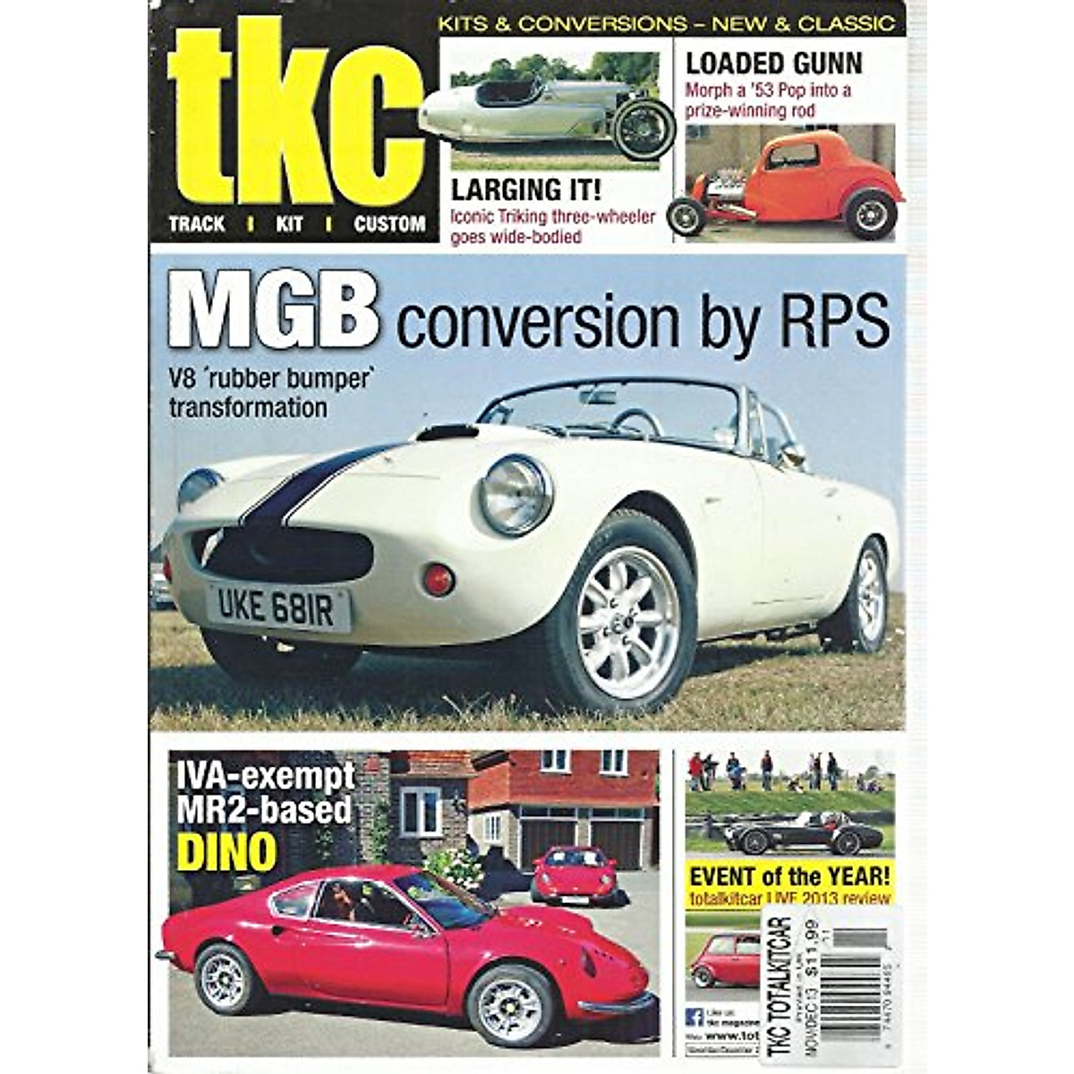 TKS TOTAL KIT CUSTOM, NOVEMBER/DECEMBER,2013(KITS & CONVERSION -NEW & CLASSIC