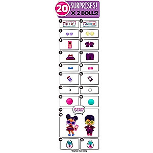 L.O.L. Surprise! Me & My Bro Color Change Surprise™ with 20 Surprises - Great Gift for Kids Ages 4+