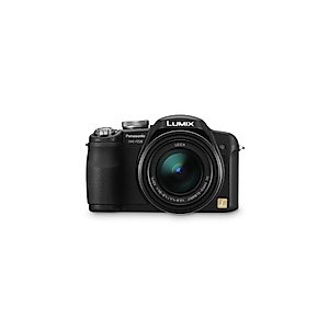 Panasonic Lumix DMC-FZ28K 10MP Digital Camera with 18x Wide Angle MEGA Optical Image Stabilized Zoom (Black)