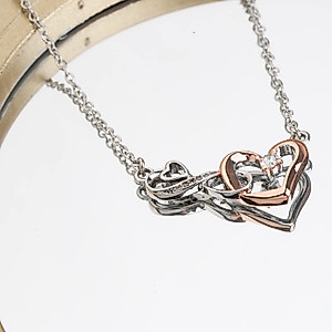 MYOSPARK New Mom Gift Necklace To My Best Friend On Your Pregnancy Message Card Jewelry Pregnancy Announcement Gift for Best Friend (Your Pregnancy Card NL)